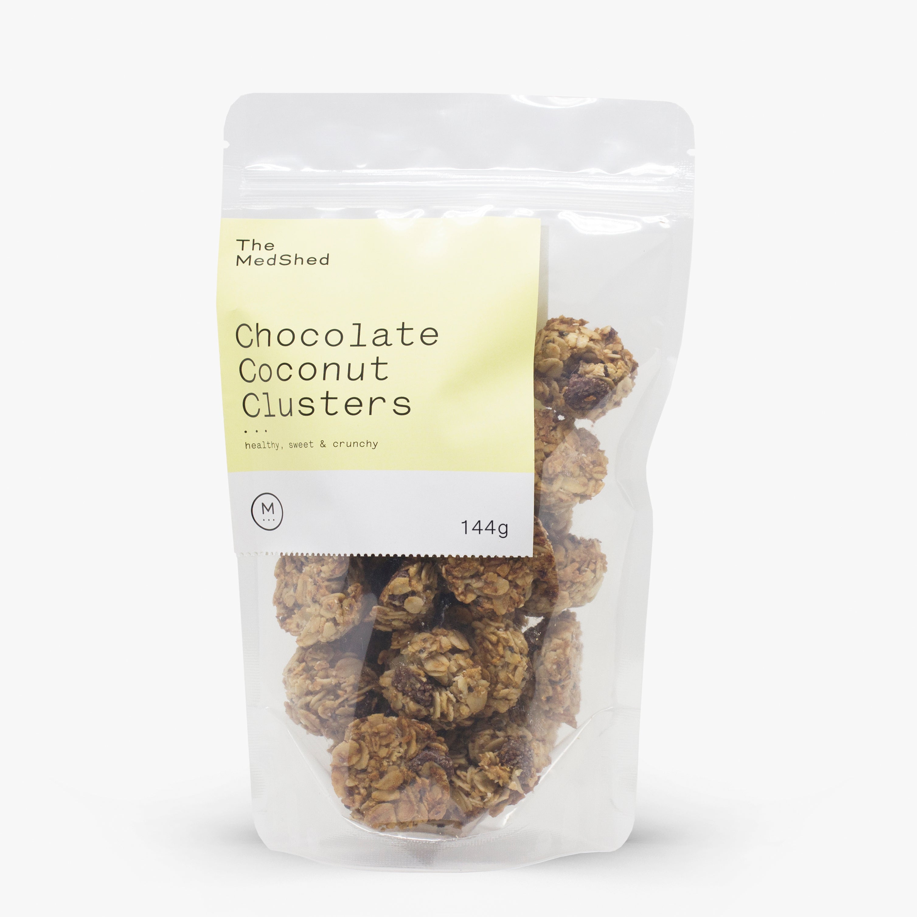 Chocolate Coconut Clusters 144g – The MedShed