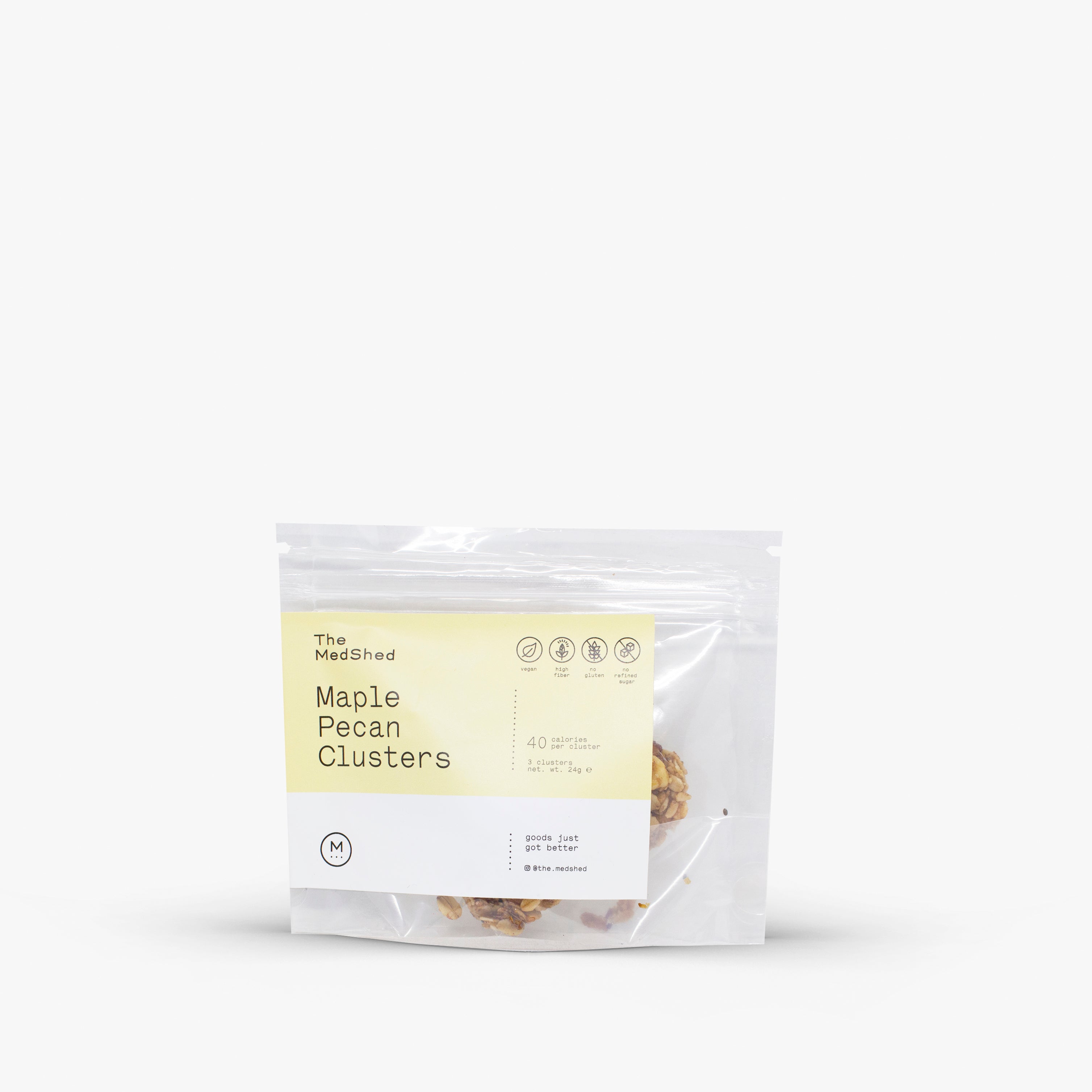 Maple Pecan Clusters 24g – The MedShed